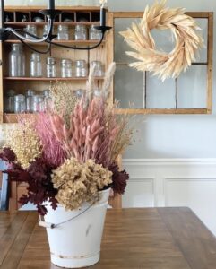 How To Decorate With Dried Flowers - MY WEATHERED HOME