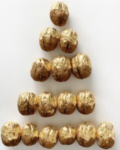 Gilded Walnuts - MY WEATHERED HOME