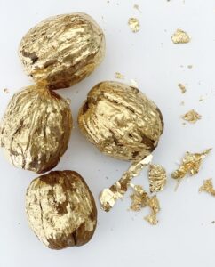 Gilded Walnuts - MY WEATHERED HOME